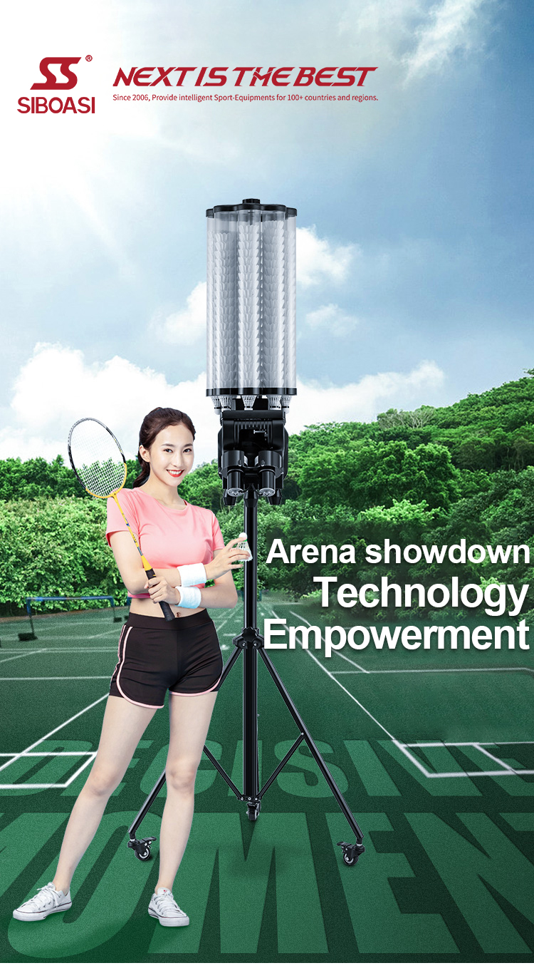 China B2000 Automatic Shuttlecock Badminton Launcher factory and ...