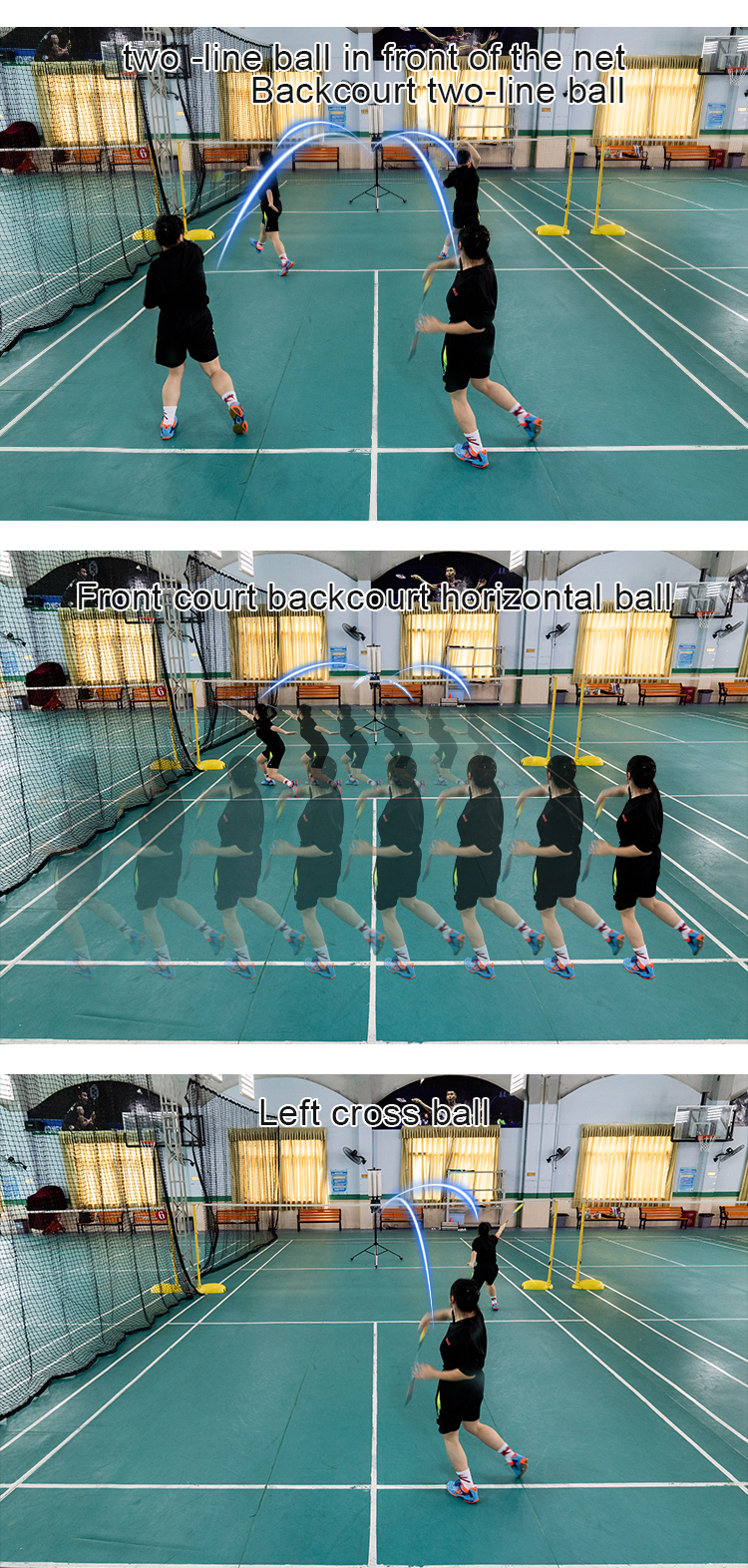 China B2000 Automatic Shuttlecock Badminton Launcher factory and ...