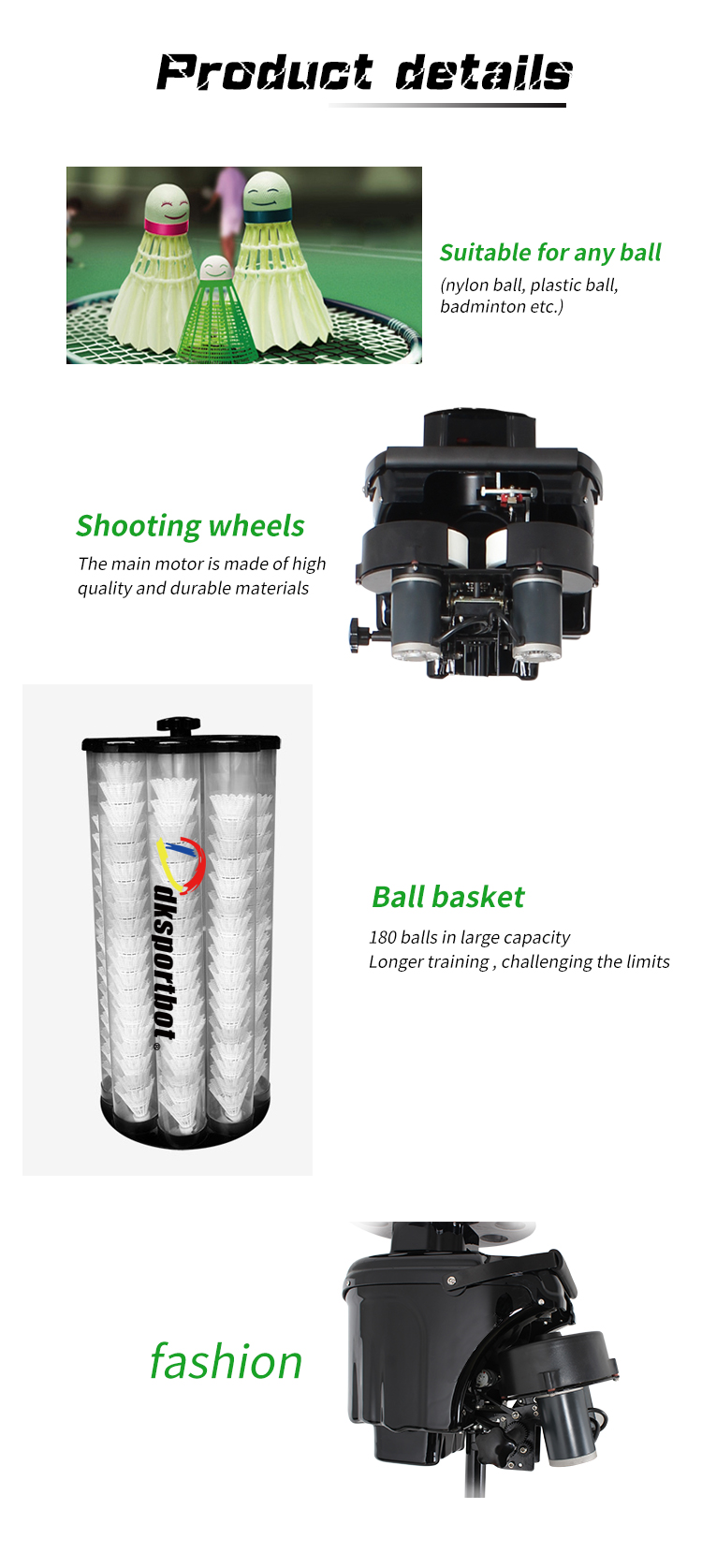 China Automatic shuttlecock launcher badminton feeder machine for ...